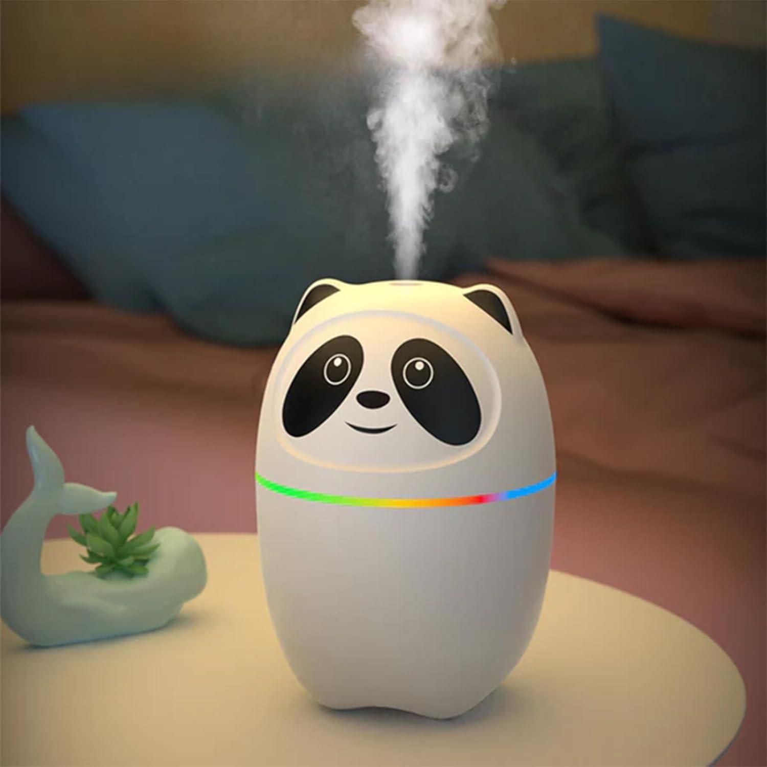 Mini Cute Panda Cool Mist Humidifier for Room Moisture – Mayramart